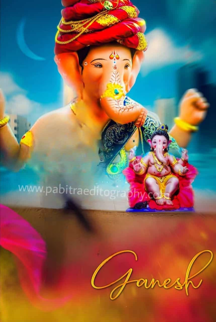 Ganesh Chaturthi CB Background for Editing- PABITRA EDITOGRAPHY