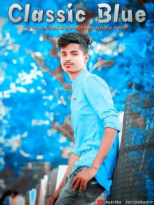 Classic Blue Preset | Blue Background Photo Editing in 1 Click ...