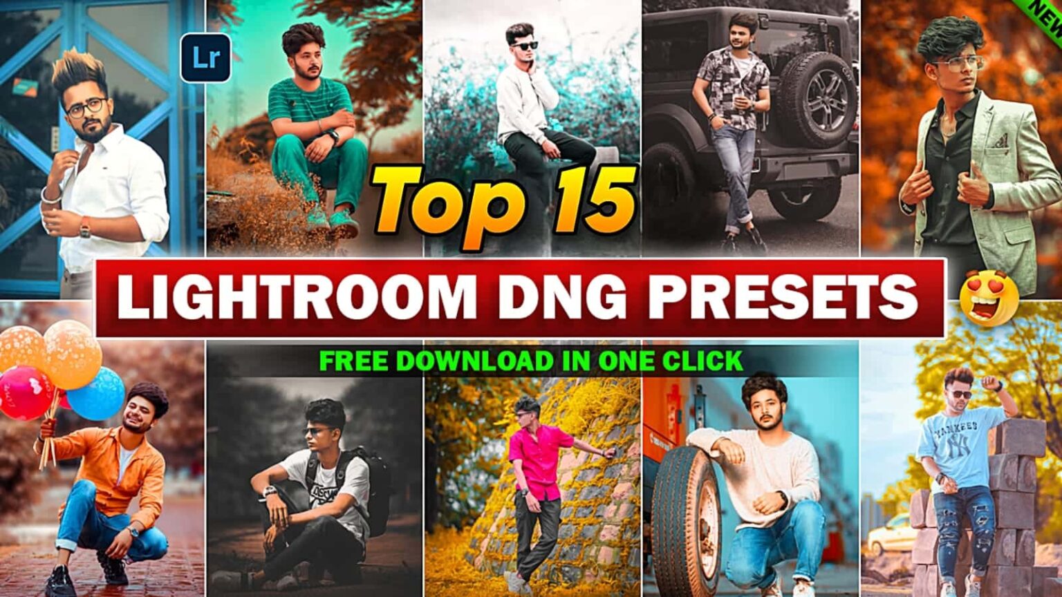 Lightroom TOP 15 DNG Presets FREE Download (NEW) - PABITRA EDITOGRAPHY