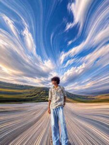 Pixels Stretch AI Photo Editing Prompt - PABITRA EDITOGRAPHY